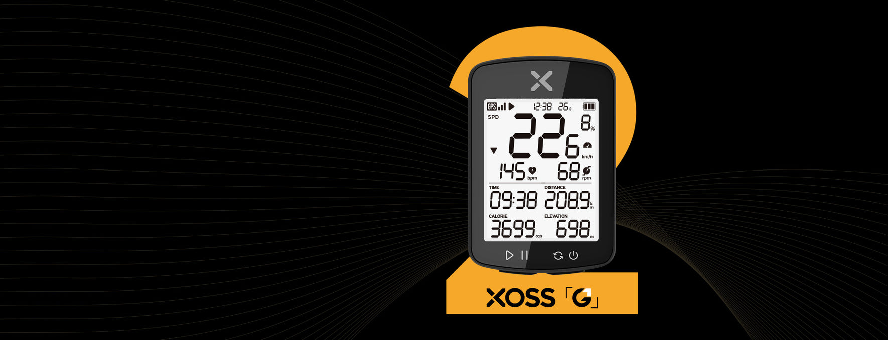 スマートバイク電装品 – XOSS.CO